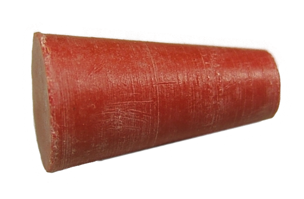 11298 - Red Neoprene Plug .344 x .187 x 5/8 – FDR Design